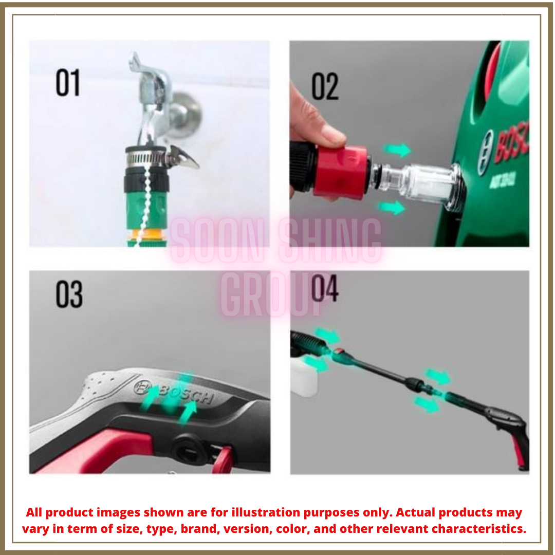 BOSCH EASY AQUATAK 110 1300W 110 BAR / Waterjet High Pressure Cleaner ...