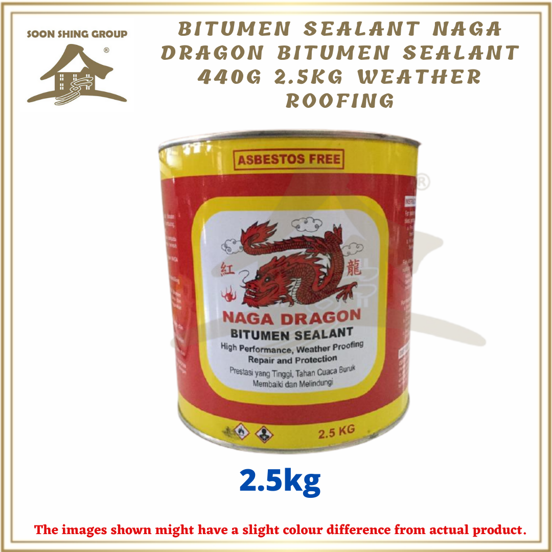 Bitumen Sealant Naga Dragon Bitumen Sealant 440g 2.5kg Weather Roofing ...