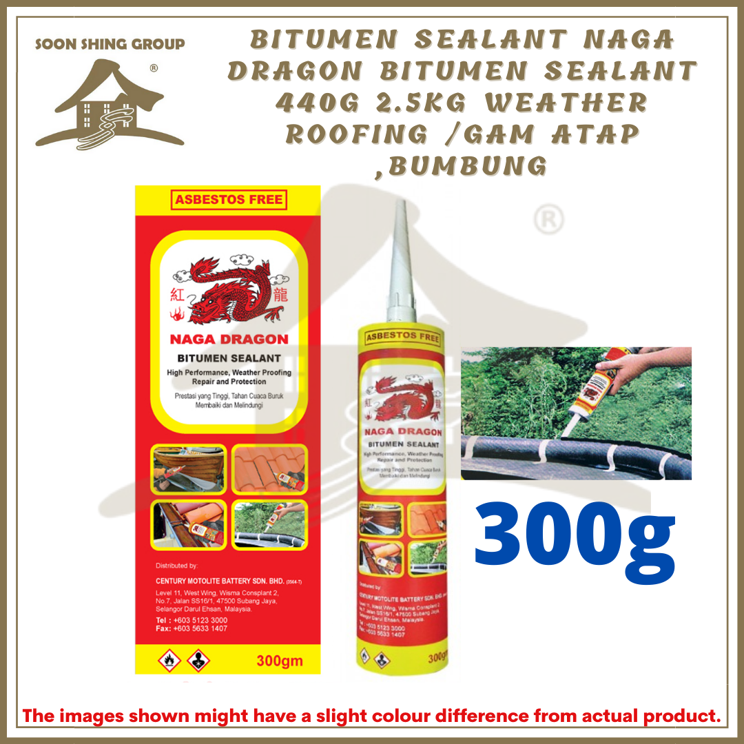 Bitumen Sealant Naga Dragon Bitumen Sealant 440g 2.5kg Weather Roofing ...