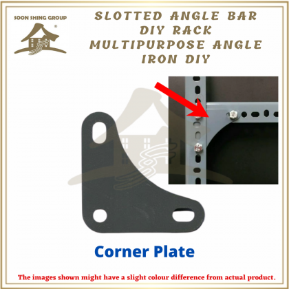 Slotted Angle Bar DIY Rack Multipurpose Angle Iron DIY / Besi Angle Rak ...