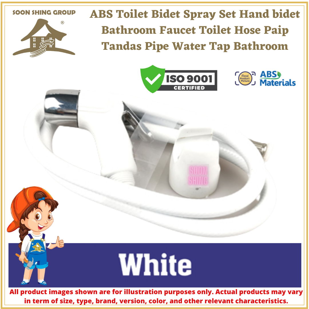ABS Toilet Bidet Spray Set Hand bidet Bathroom Faucet Toilet Hose Paip ...