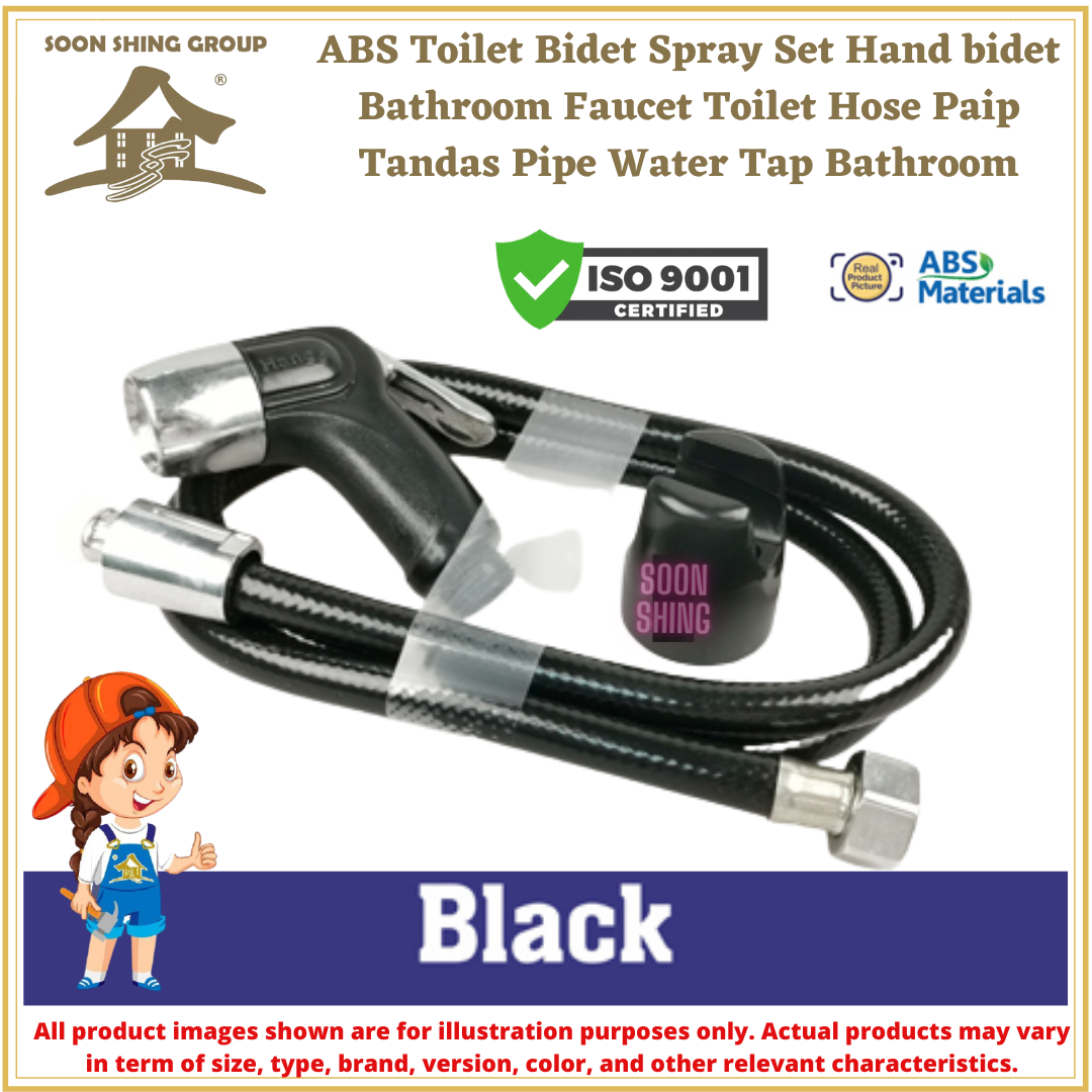 ABS Toilet Bidet Spray Set Hand bidet Bathroom Faucet Toilet Hose Paip ...