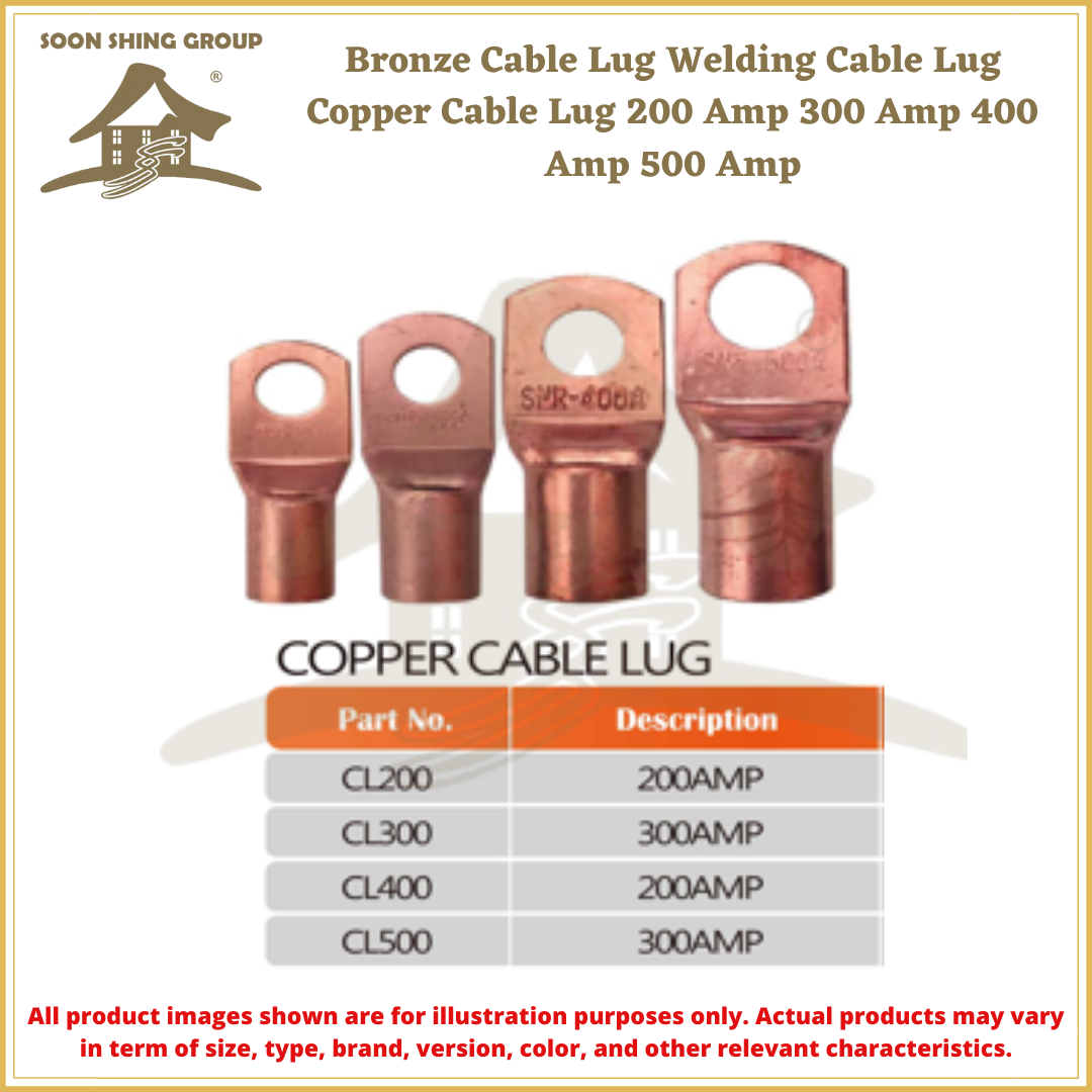 Bronze Cable Lug Welding Cable Lug Copper Cable Lug 100% Pure Copper ...