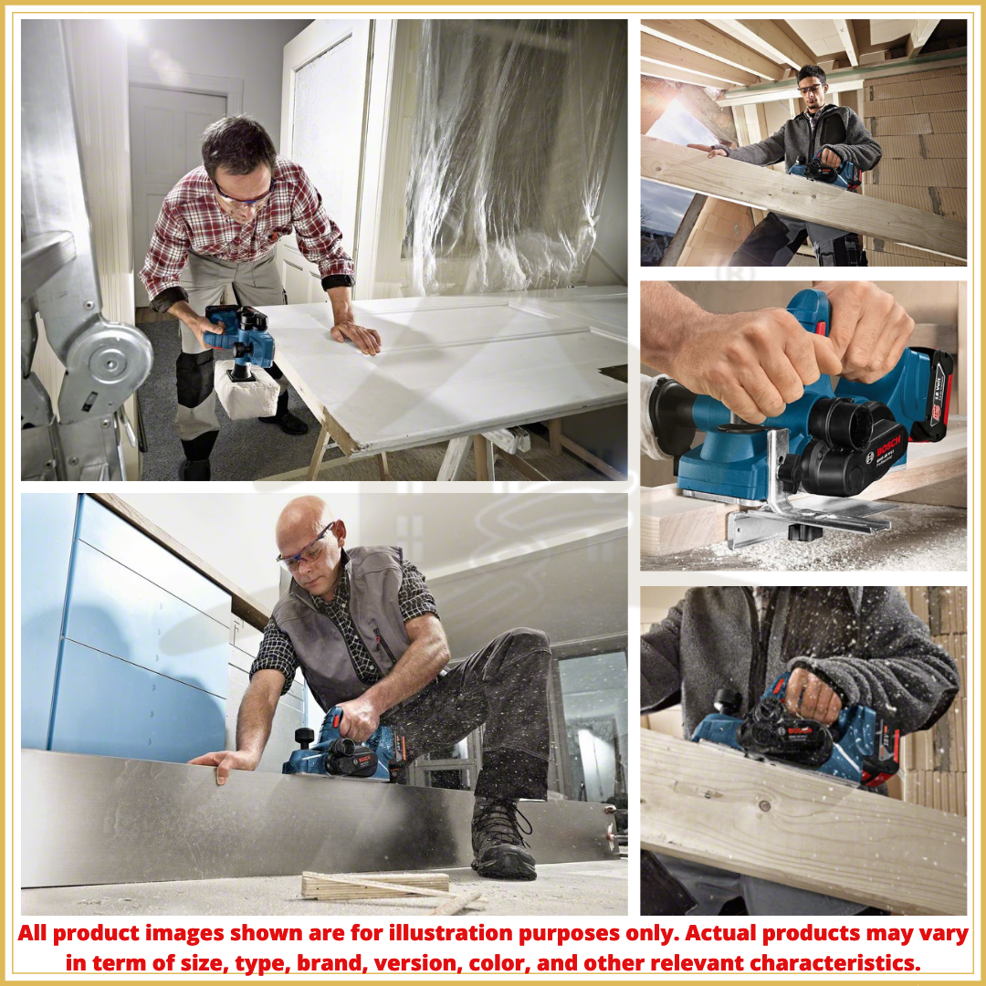 Bosch GHO 18V-LI Professional Cordless Planer Wood Planer Machine Hand ...