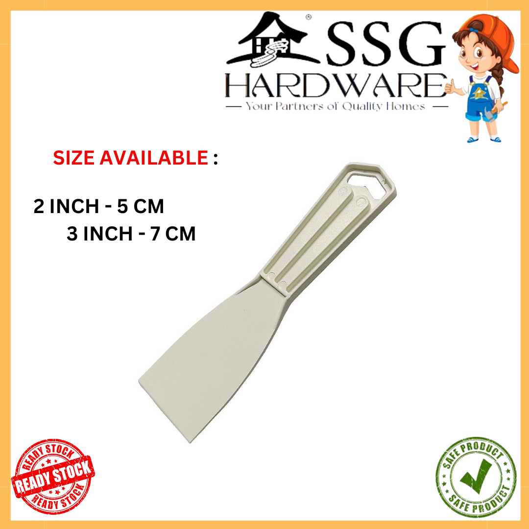 PLASTIC SCRAPER / PVC SCRAPER (WHITE) / PLASTIC SCRAPER / PAINT ...
