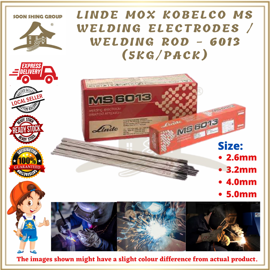 LINDE MOX KOBELCO MS WELDING ELECTRODES / WELDING ROD - 6013 (5KG/PACK)