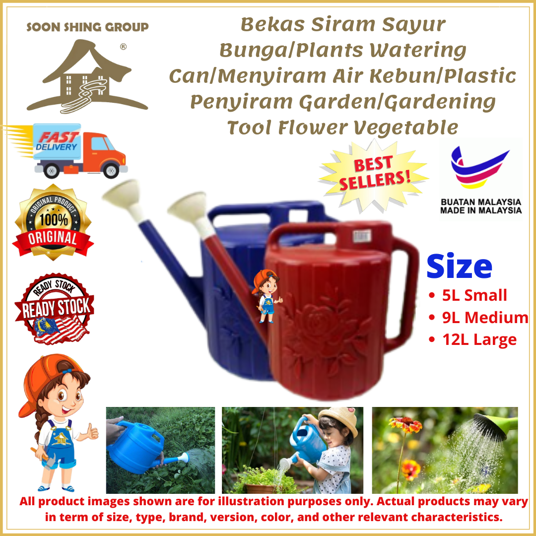 Bekas Siram Sayur Bunga/ Plants Watering Can/Menyiram Air Kebun ...