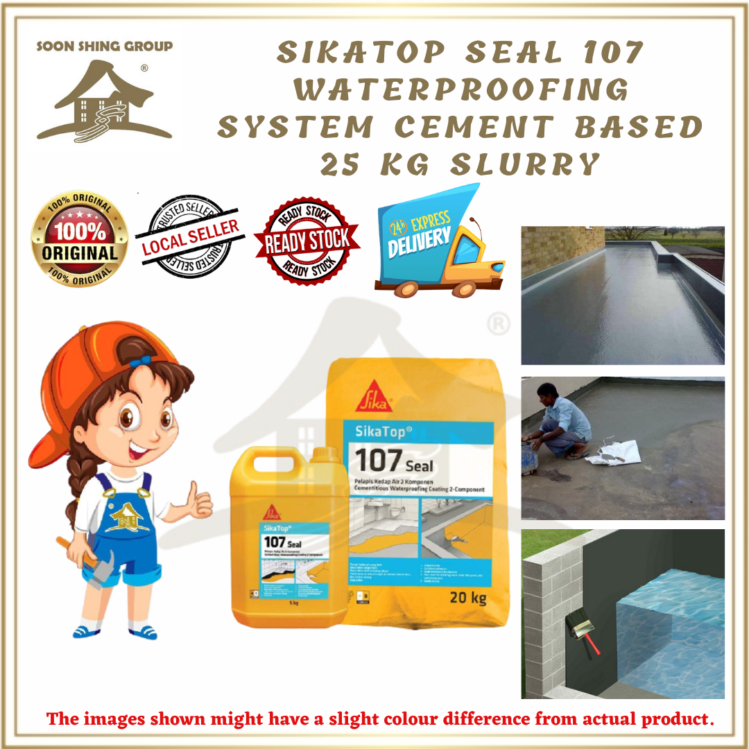 SikaTop Seal 107 Waterproofing System Cement Based 25 KG SLURRY